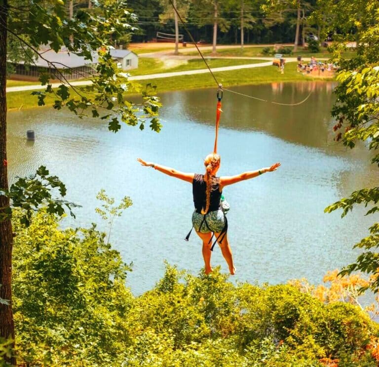 Water Zip Line - Camp Lee